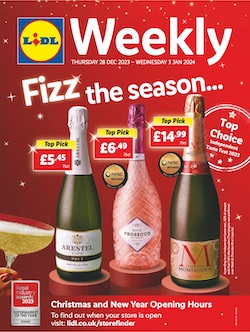 Lidl Offers 28 Dec - 3 Jan 2024 | Lidl Specials | Lidl Leaflet | UK