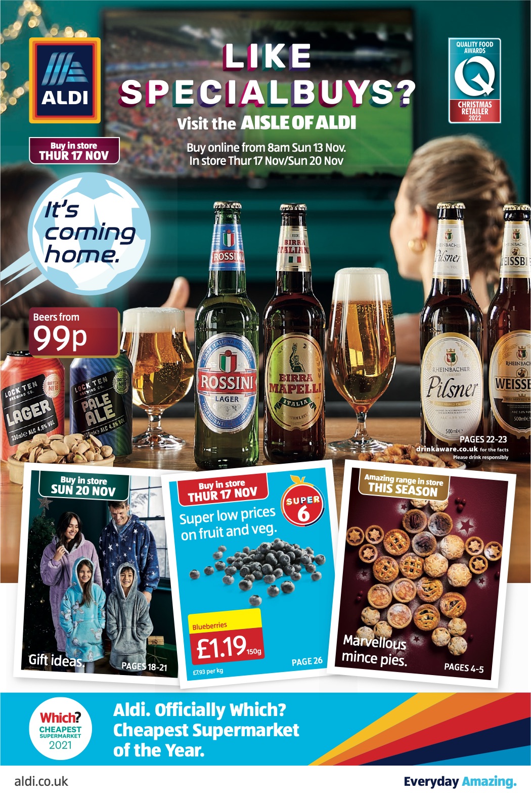 ALDI Specials 13 November 2022 | ALDI Offers This Week | ALDI Leaflet