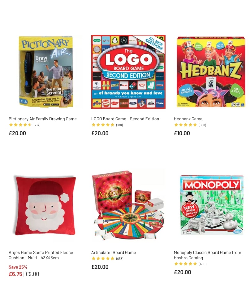 Argos Christmas Gifts For Whole Family 2022 Argos Catalogue 2022 UK